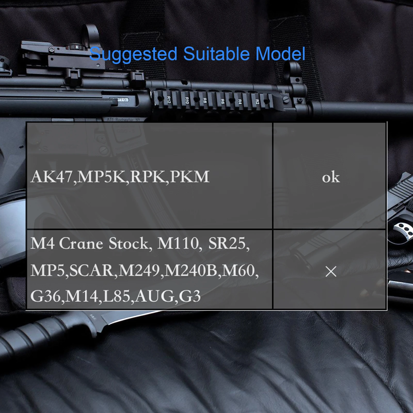 Ak 47 Aeg Airsoft Batterey Compartment