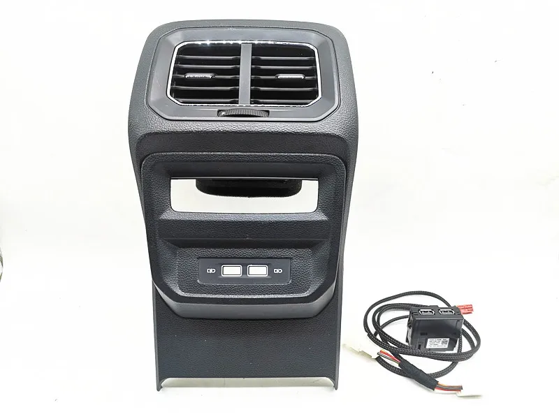 Tiguan-L-armrest-box-rear-air-outlet-rear-dual-port-USB-charger-air ...