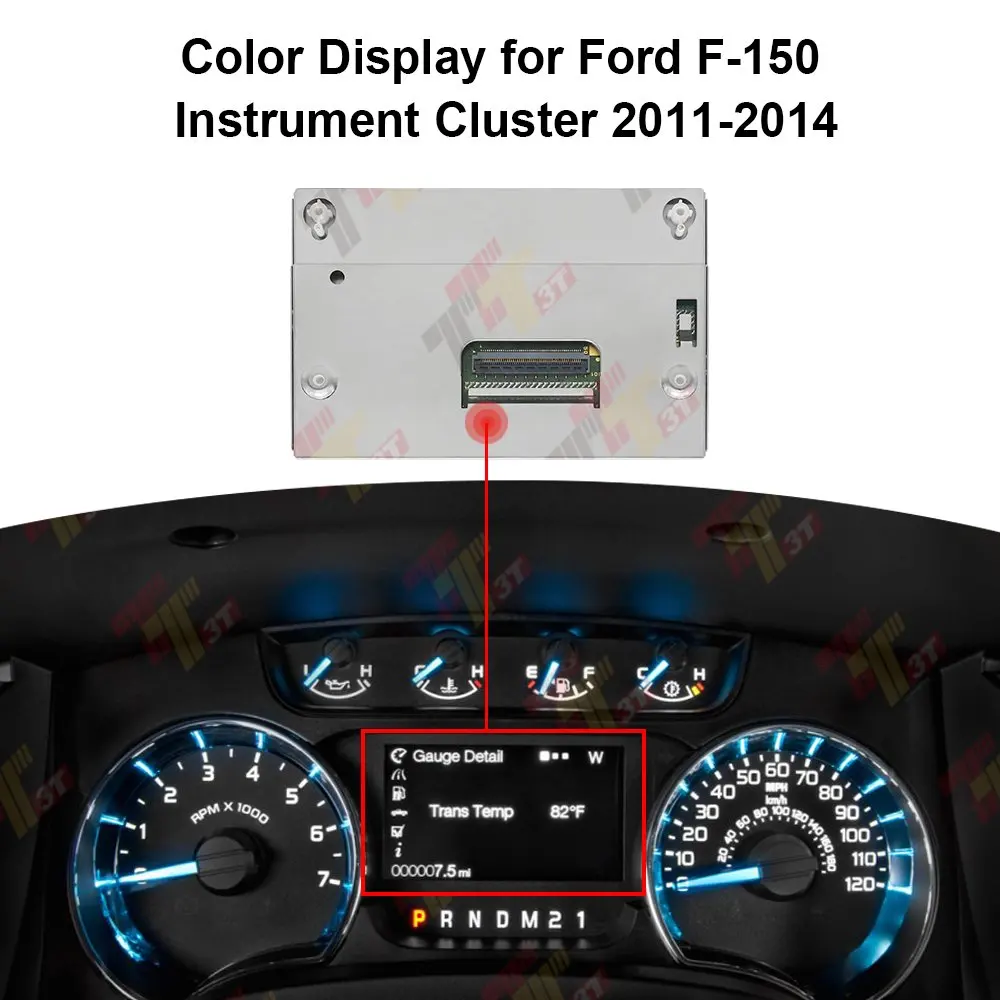Color-display-LCD-Screen-for-Ford-F150-F-150-Speedometer-Instrument ...