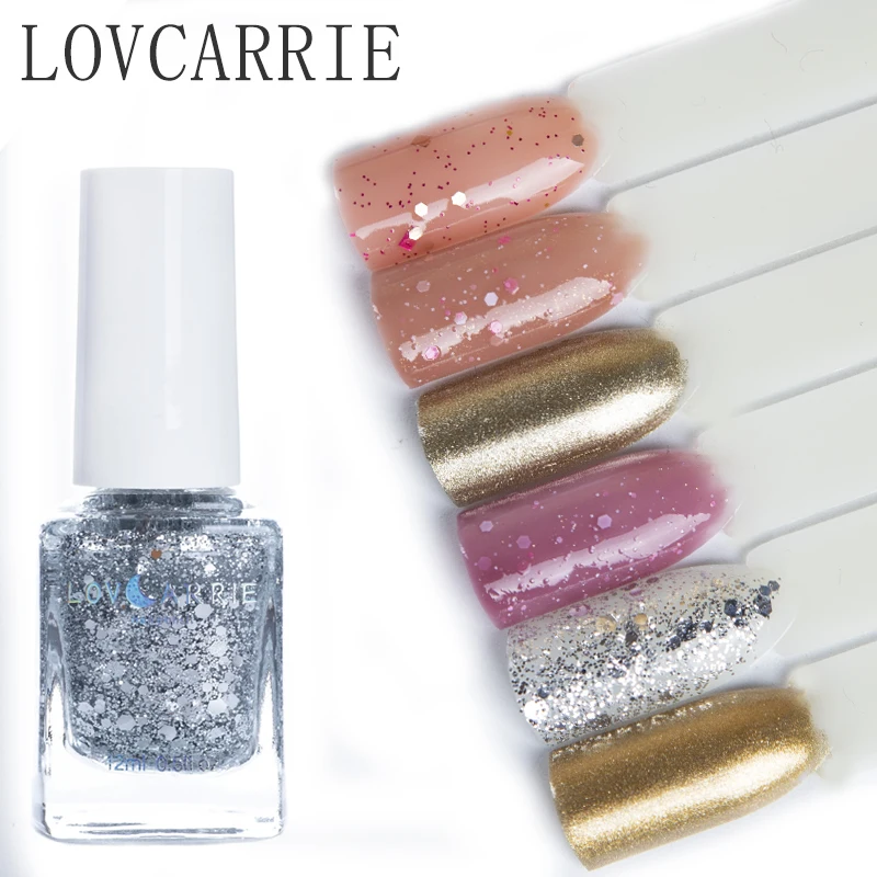 LOVCARRIE vernis à ongles, laque à paillettes, paillettes ...