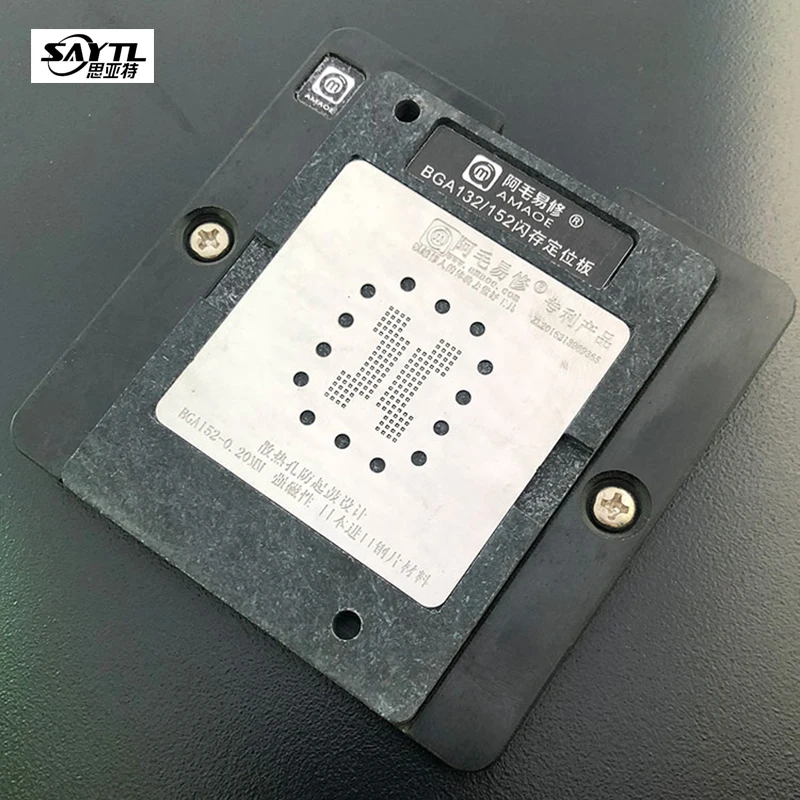 Flash Memory Chips Reballing | Ssd Bga Stencil Bga 152 | Tin Soldering ...