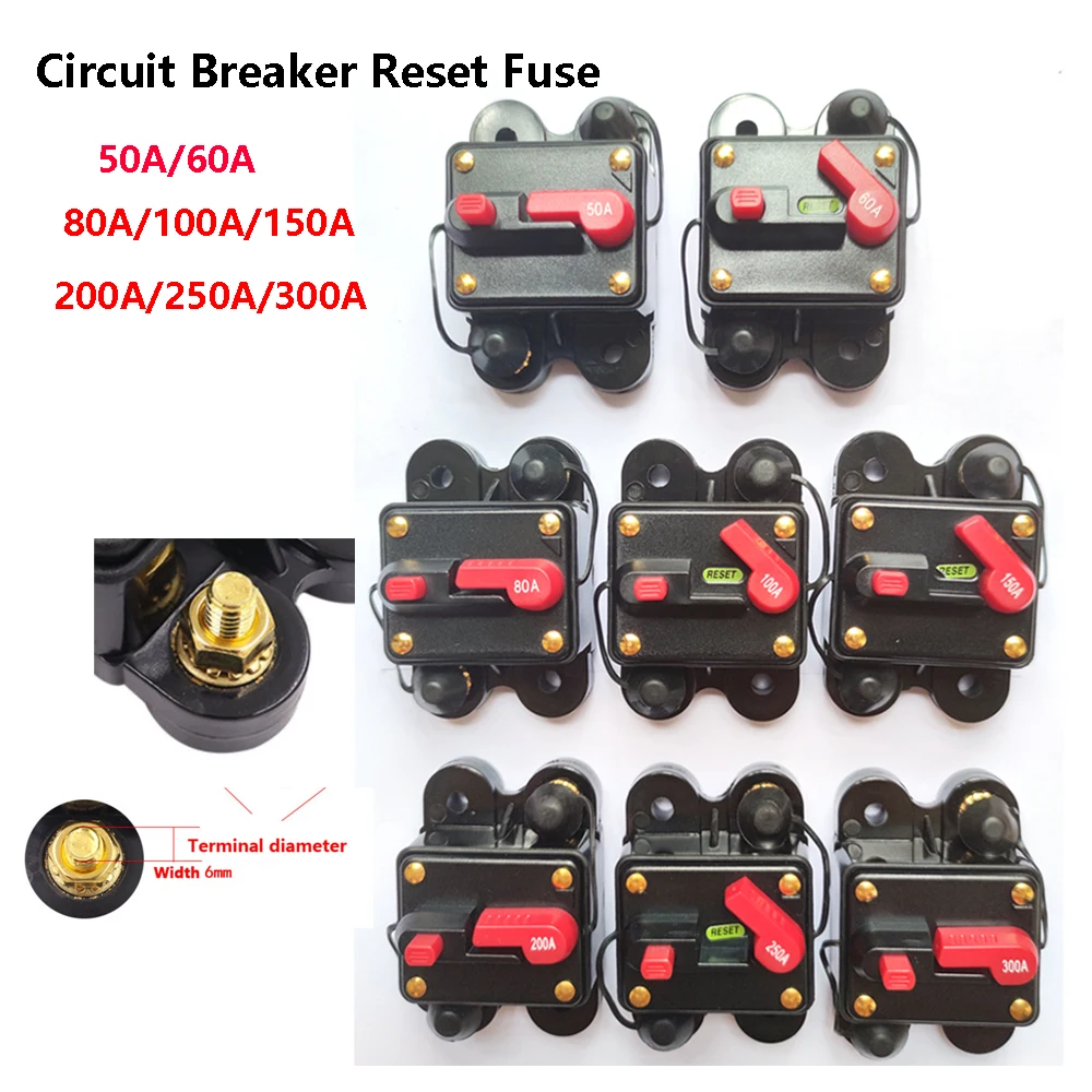 12V-24VDC-Circuit-Breaker-50A-60A-80A-100A-150A-200A-250-300A-Fuse ...