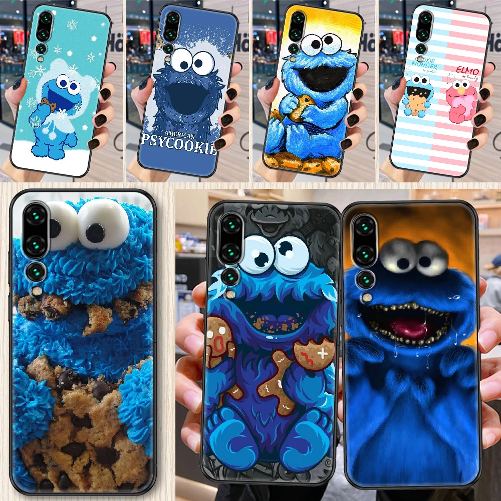 Cookie Monster Phone Case For Huawei P Mate P10 P20 P30 P40 10 20 Smart ...