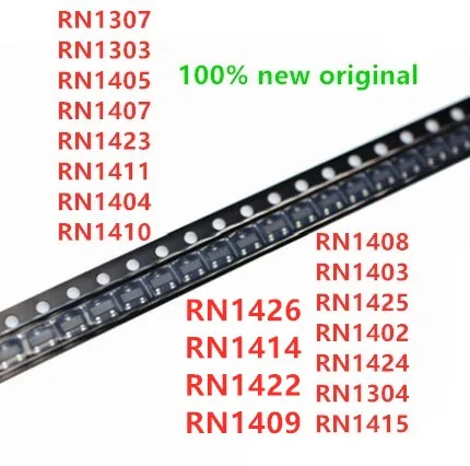 10PCS RN1307 RN1303 RN1405 RN1407 RN1423 RN1411 RN1404 RN1410 RN1408 ...