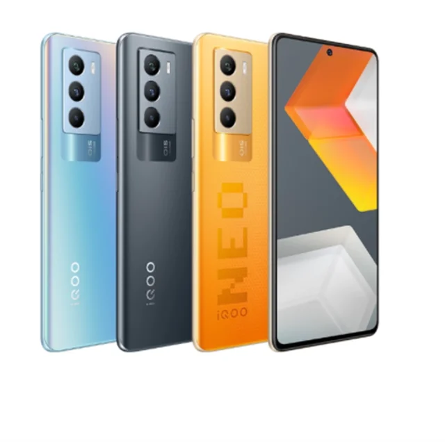 Original New IQOO NEO 5S Smartphone Snapdragon 888 4500 mAh 66W Super Charge 48MP Camera 6.62 ...
