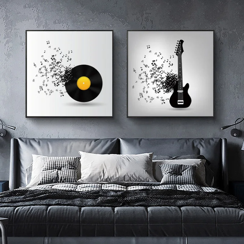 Black And White Music Posters