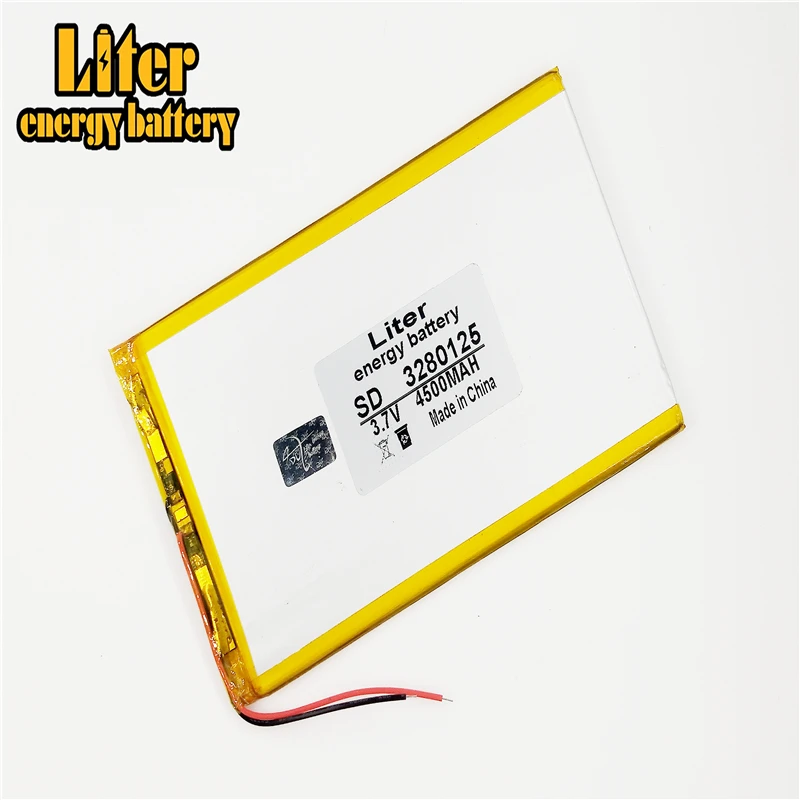 3280125 Tablet PC 8 cable con capacidad de batería 3,7 V 4500 mA ...