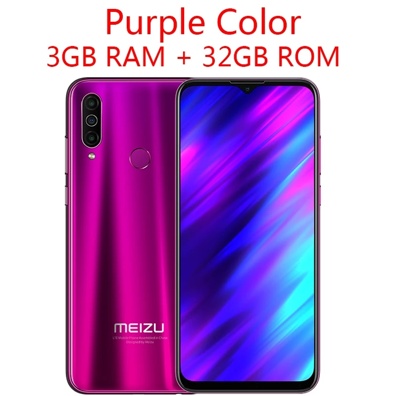 Новинка,, Meizu M10, глобальная версия, 3 ГБ, 32 ГБ, MTK P25, четыре ядра, 6,5 дюймов, HD ips ...