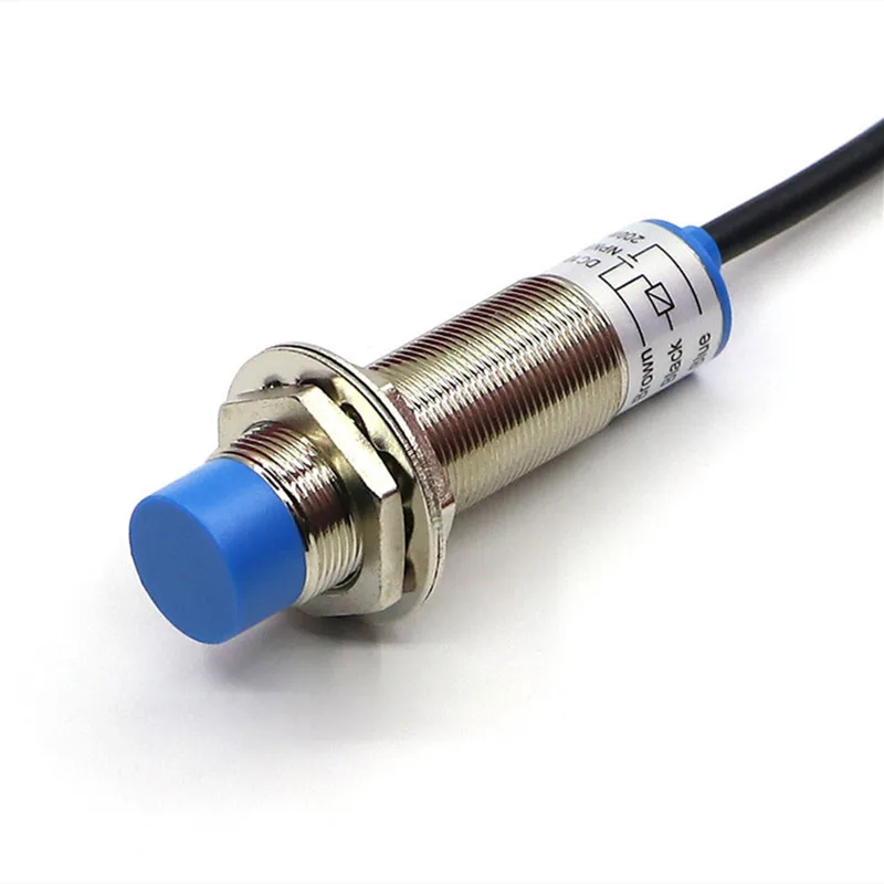 Sensor Jarak Elektrik M18 NPN NC CR18 8DN2 Sensor Level Tangki Air Bodi ...