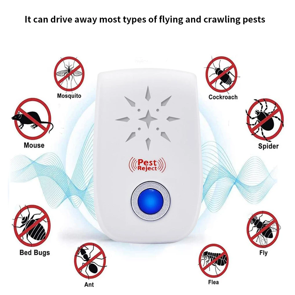 EU-US-Ultrasonic-Anti-Mosquito-Insect-Repeller-Rat-Mouse-Cockroach-Pest ...