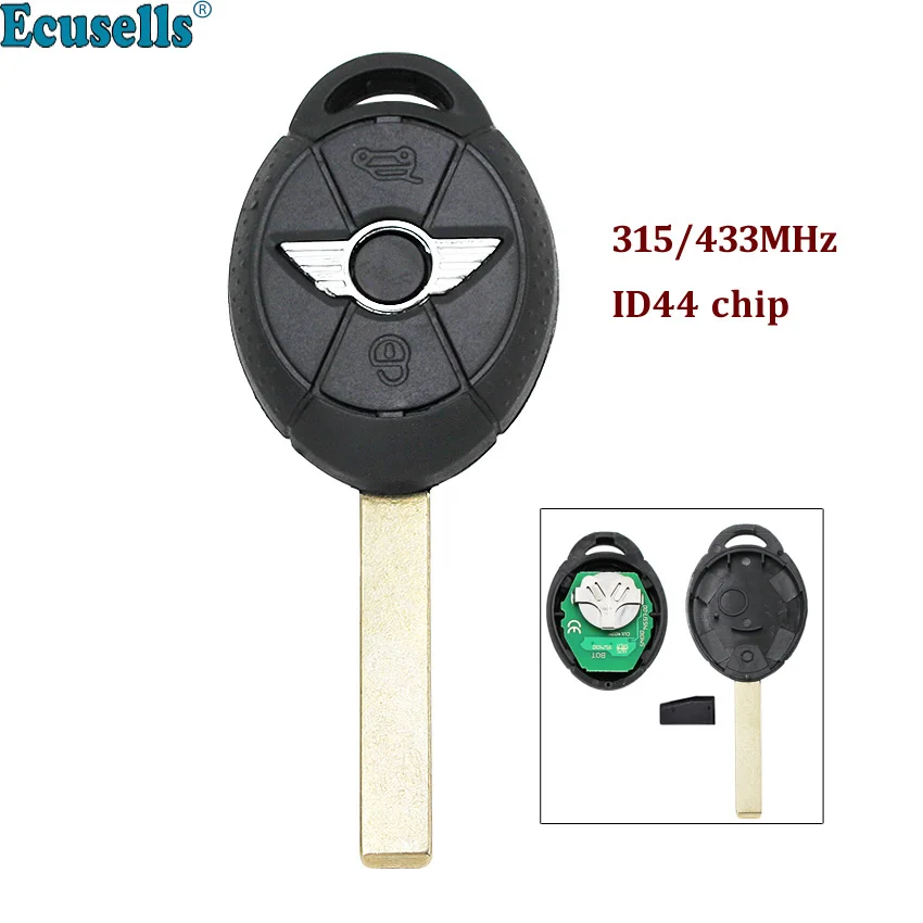 Smart-Remote-Key-fob-3-Button-315mhz-433mhz-EWS-System-For-BMW-Mini ...