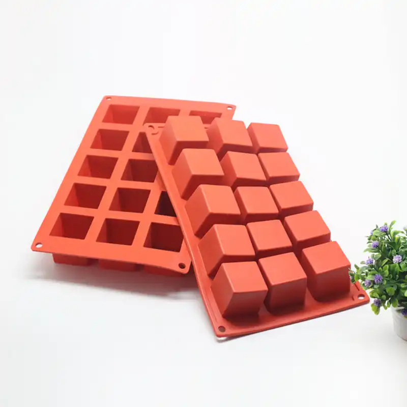 Stainless Steel Cake Mould Cube Cake Mold Set Dessert Mold Fondant Cake ...