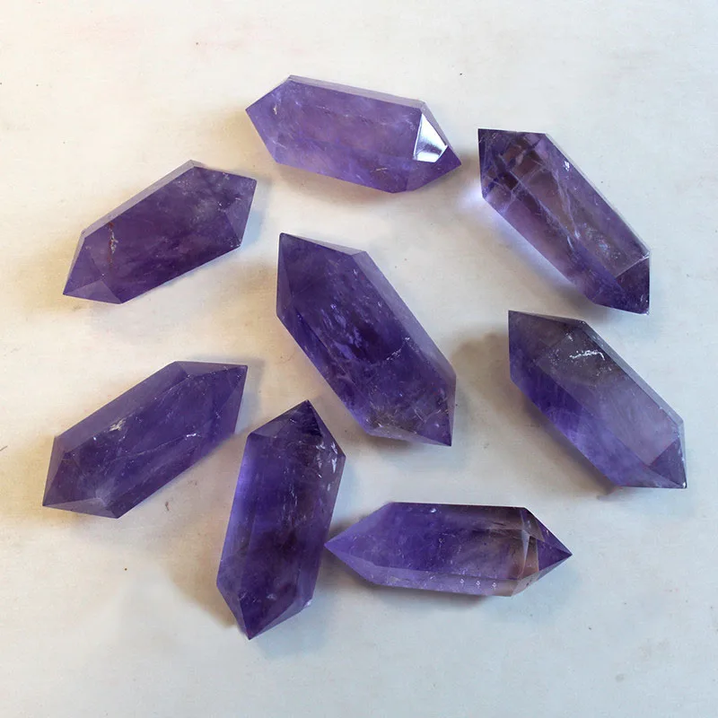 1pc-Purple-Crystal-Stone-Natural-Amethyst-Six-Prism-Crystal-Column ...