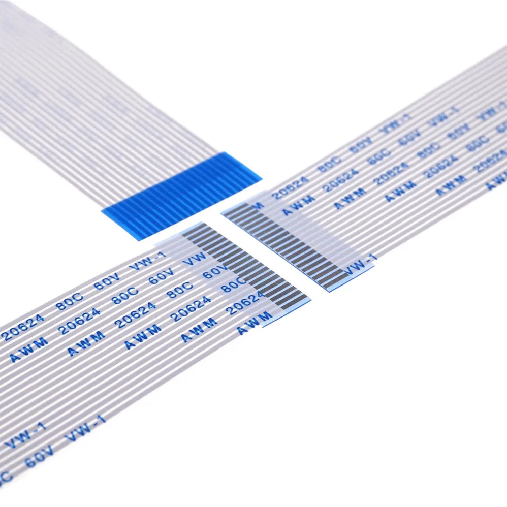 5pcs/lot Ffc/fpc Flexible Flat Cable 1.0mm Pitch 20 Pin 45 60 70 100 ...