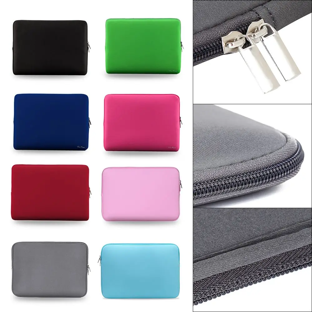 Soft-Liner-Cotton-Fabric-Notebook-Pouch-Sleeve-Case-Cover-Briefcase ...