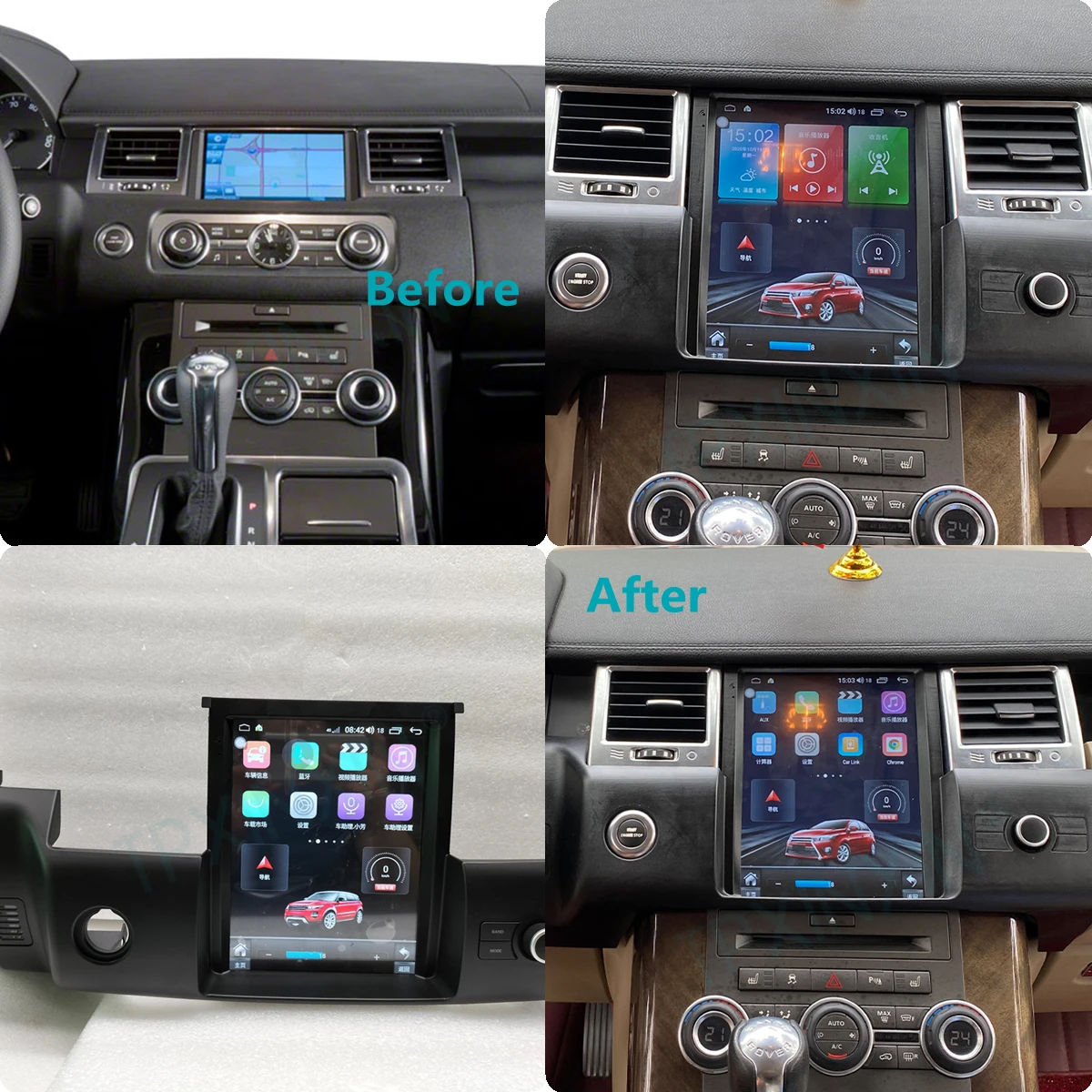 For-Land-Rover-Range-Rover-Sport-L320-2009-Android-10-Car-Stereo-Car ...