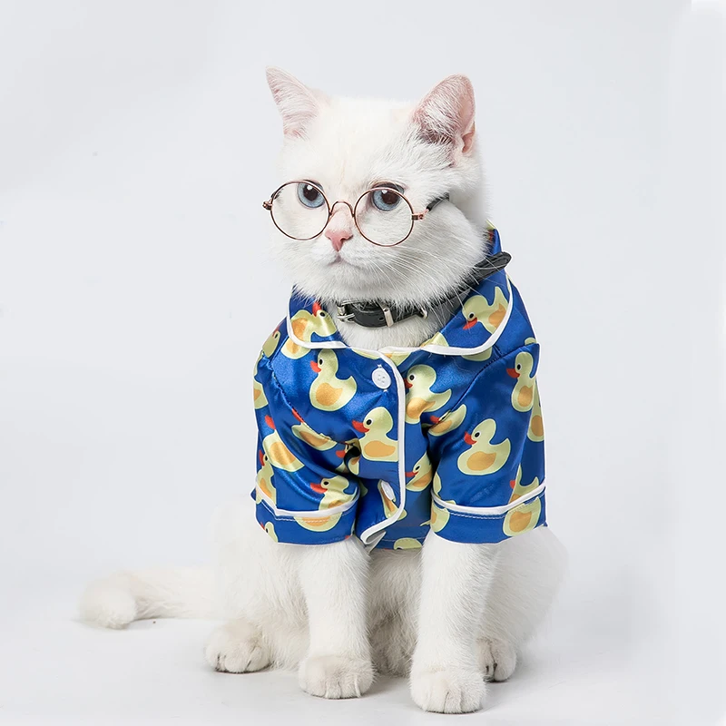 Cats Wearing Pajamas