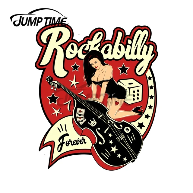 Rockabilly Car Pin Up