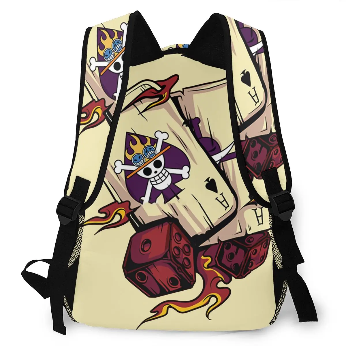 Portgas D. Ace Backpack school bag Adults | One piece Merchandise | Up ...