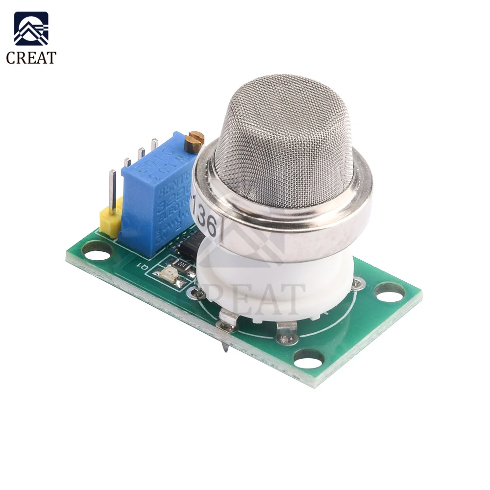 MQ-136-MQ136-Hydrogen-Sulfide-Gas-Sensor-Probe-H2S-Gas-Detection-Sensor ...