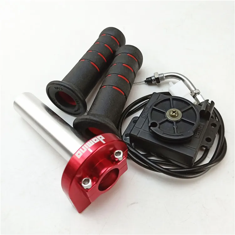 CNC Aluminum Alloy Quick Turn Twist Throttle Fuel Oil Handlebar Control ...