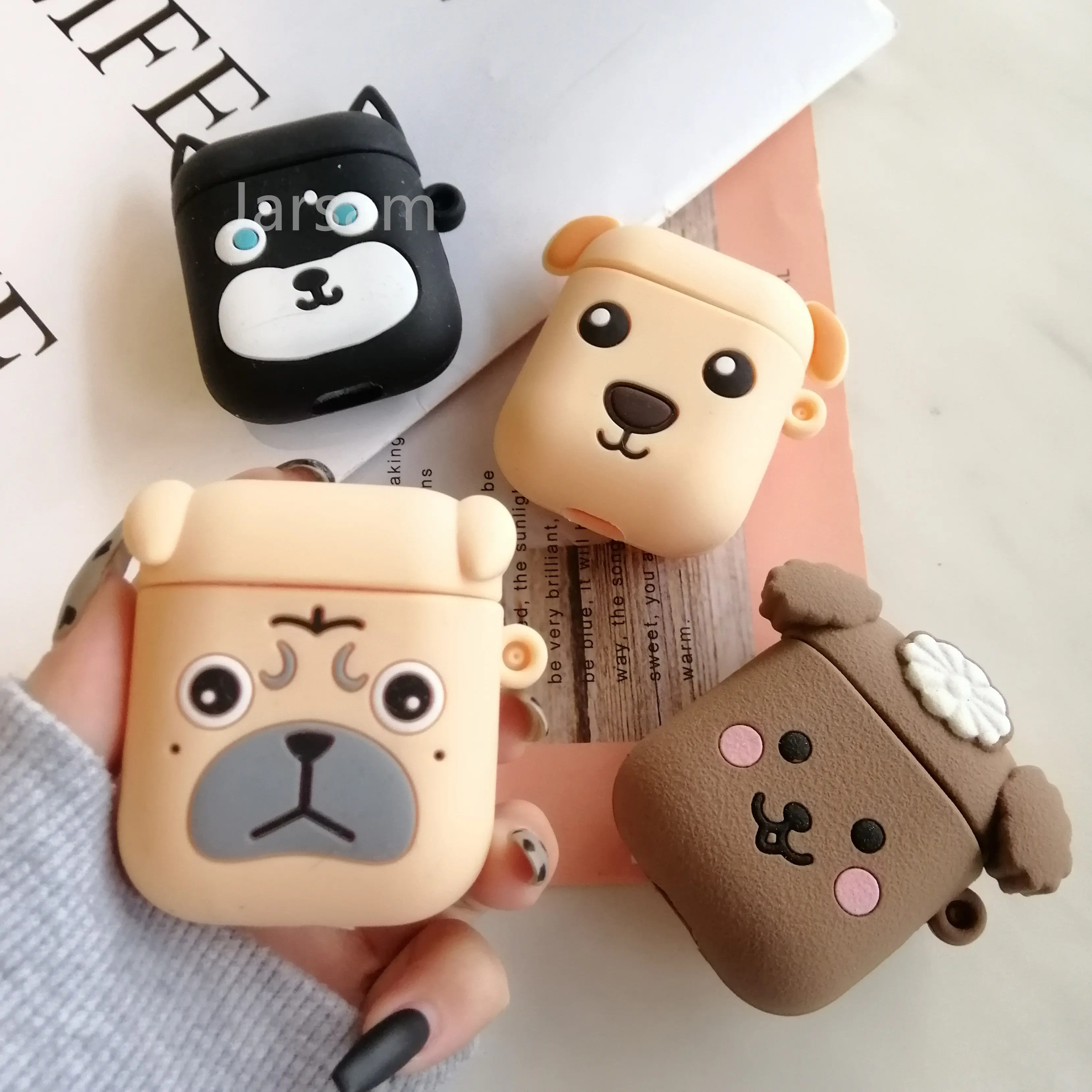 Cute Cartoon Earphone Case For AirPods Pro Case Cartoon Cover For ...