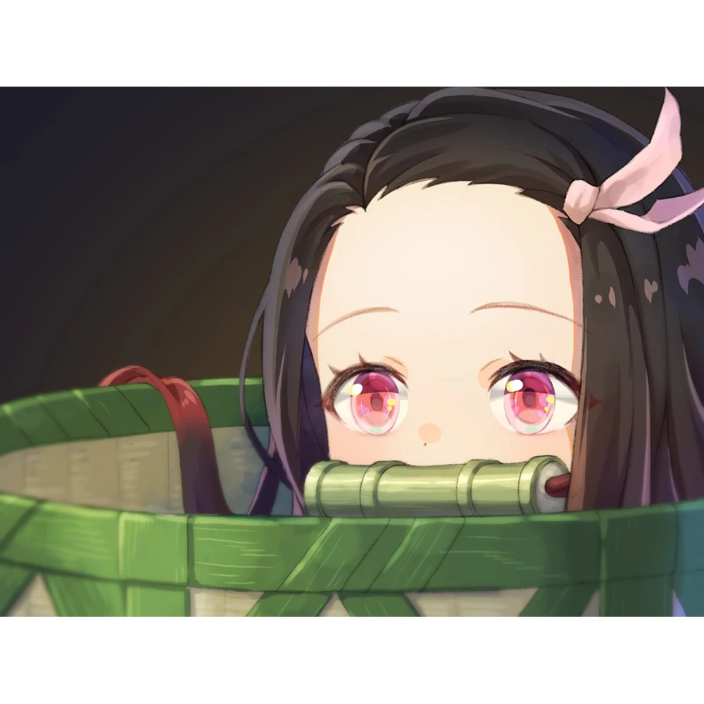 Embroidery 5d Diamond Demon Slayer Kimetsu No Yaiba Cross Stitch ...