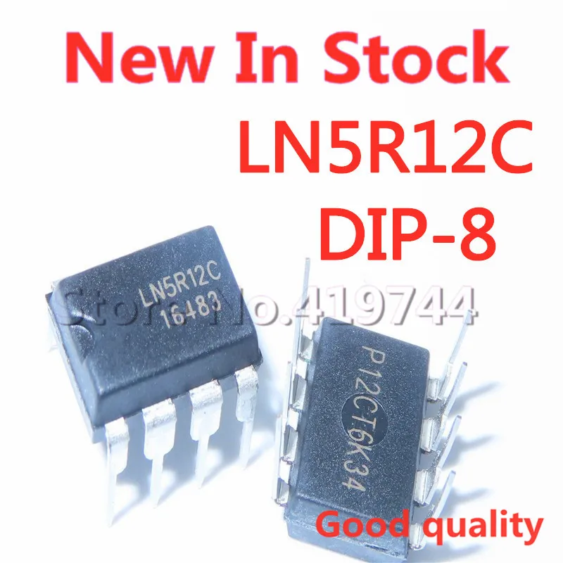 Placa de indução ln5r12c ln5r12 dip 8, fonte de alimentação com chip de ...