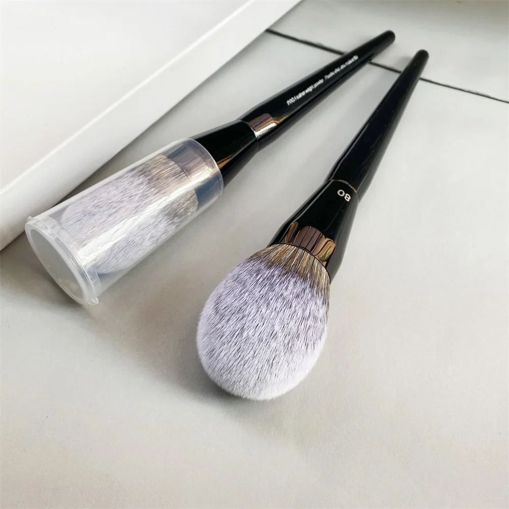 New Black PRO Bronzer Brush #80 Extra Large Round Domed Soft Brisltes ...