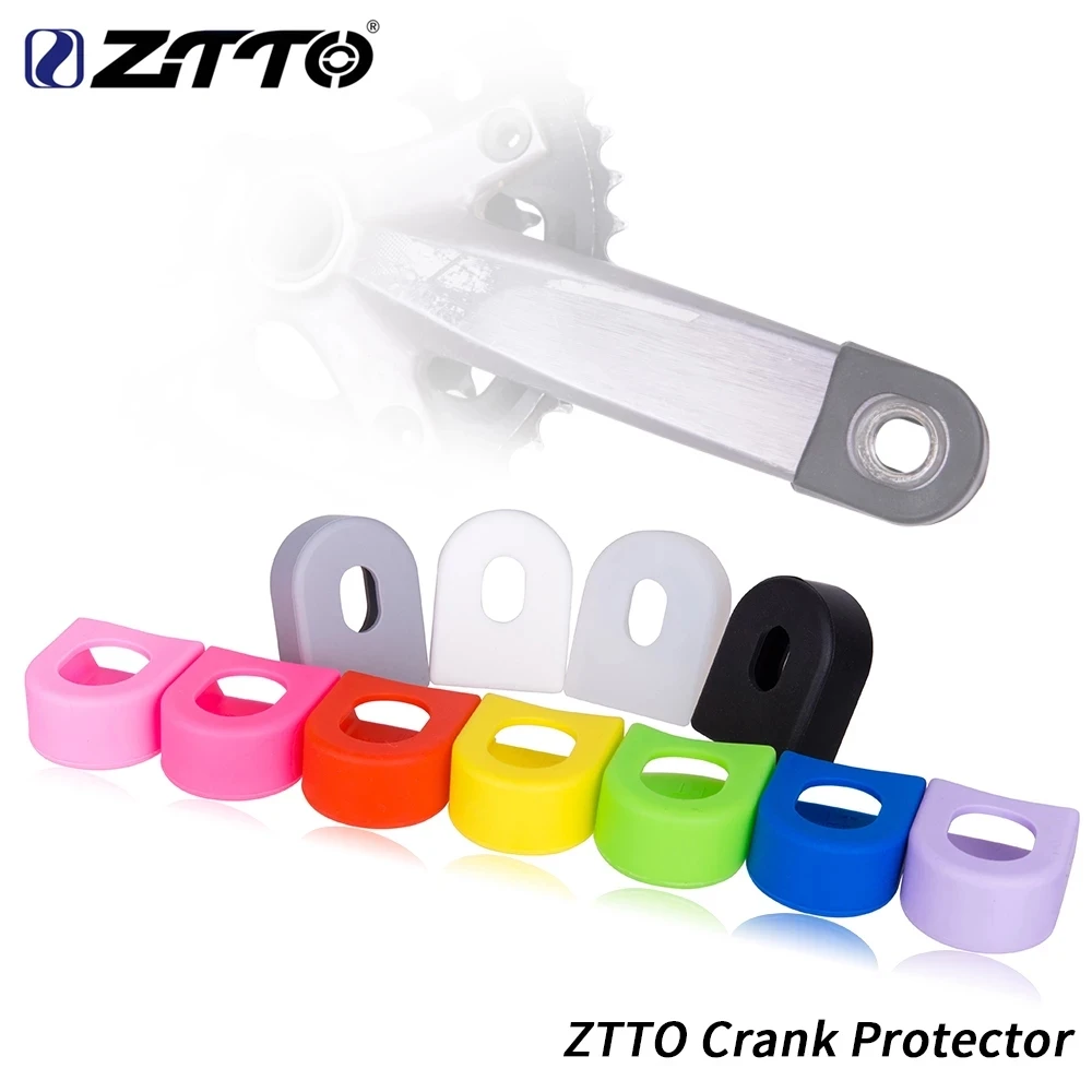 ZTTO-MTB-Road-Bike-Crank-Protector-Carbon-Crankset-Silicone-Gel-Cover ...