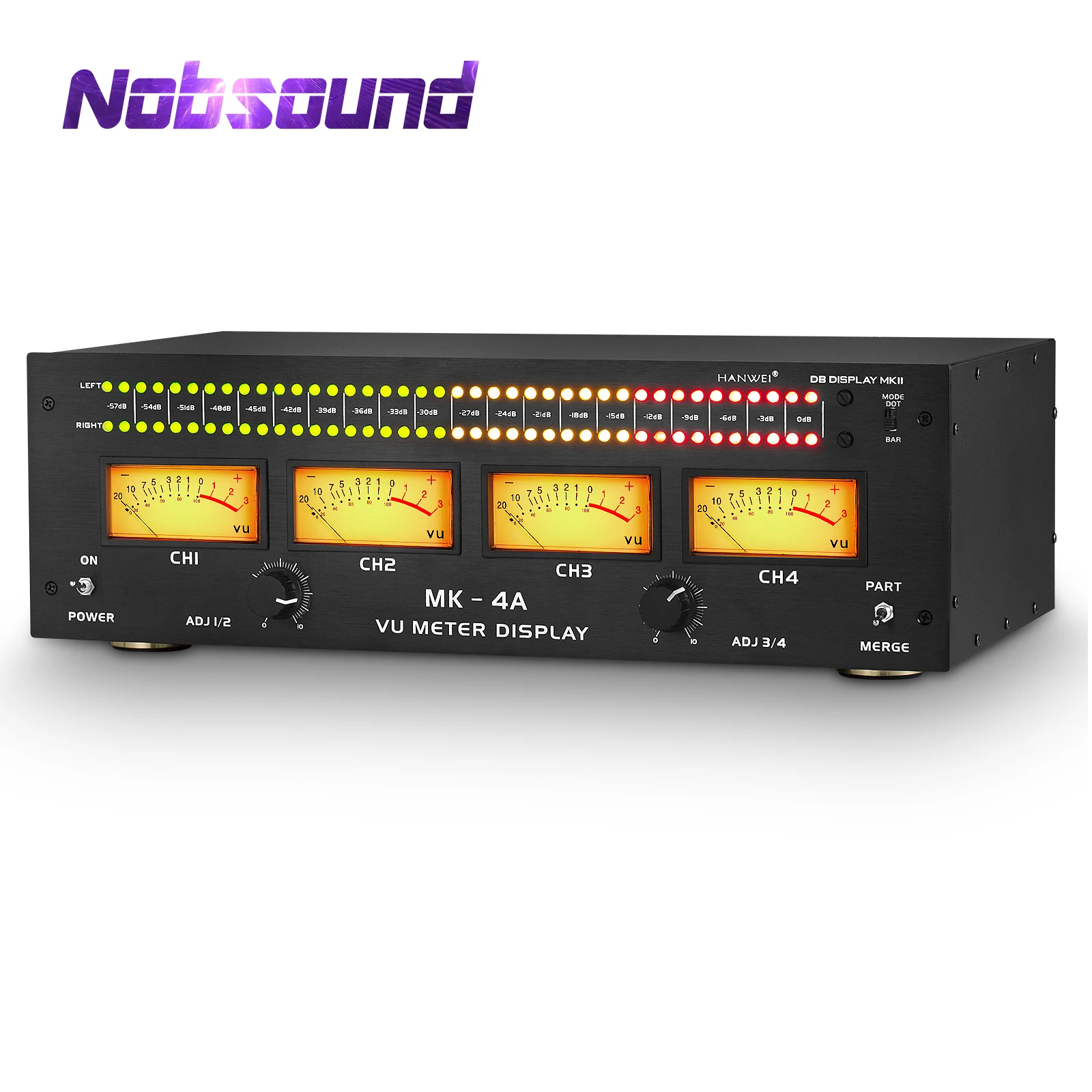 Nobsound-High-precision-Four-Analog-VU-Meter-Sound-Level-Indicator-DB ...