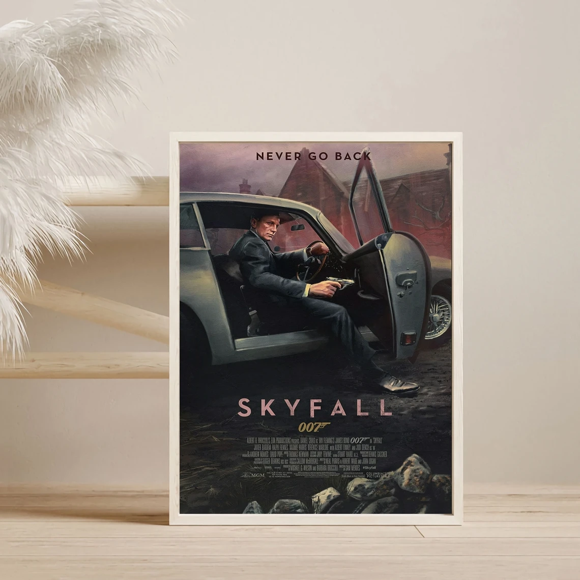 007 Skyfall Movie Poster