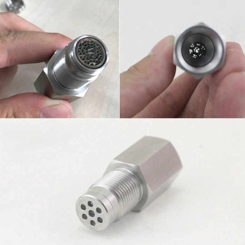 Oxygen O2 Sensor Spacer Adapter Bung Catalytic Converter Fix Check ...