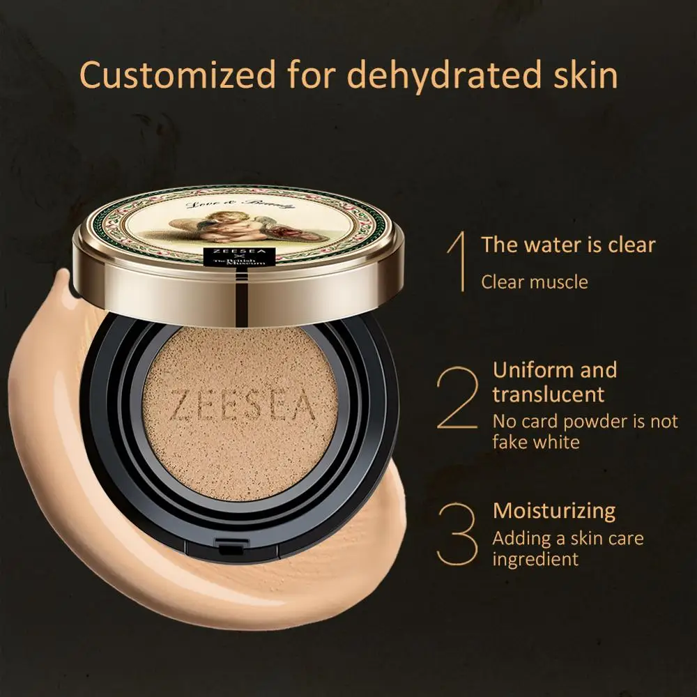 ZEESEA новая воздушная подушка увлажняющий BB крем база основа отбеливающий крем для лица ...