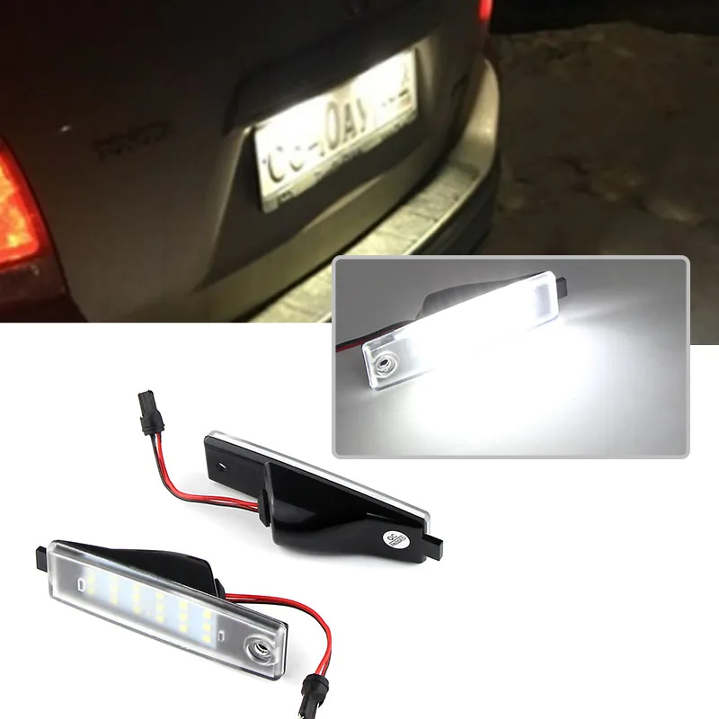 2Pcs LED Number License Plate Light Lamp for TOYOTA Hiace S.B.V ...