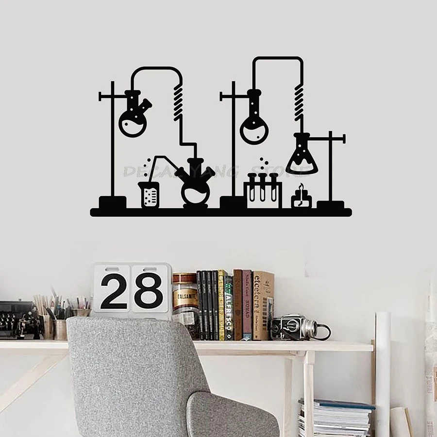 Experiment-Wall-Decal-Chemical-Lab-Laboratory-Science-Classroom-Study ...