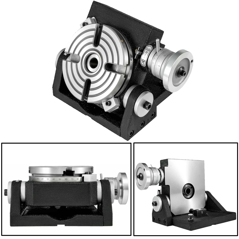 8-Inch-200mm-0-90-Degree-Tilting-Rotary-Table-Tilt-Indexing-Plate ...