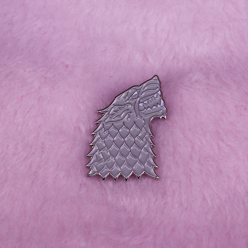 House Stark pin hit television fans proud collection|Brooches| - AliExpress