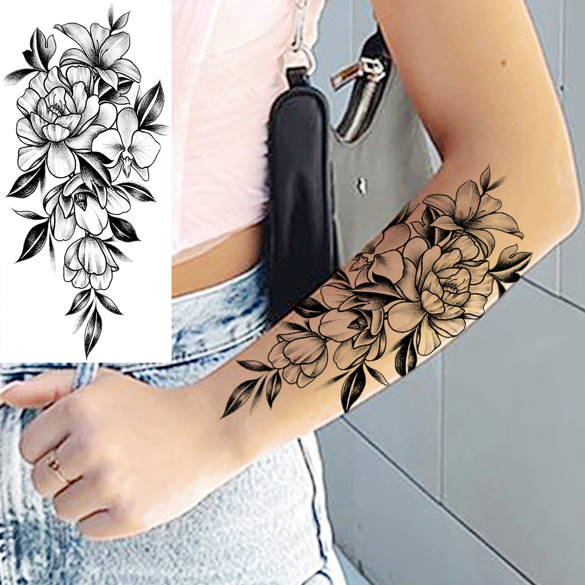 Flower Forearm Tattoos