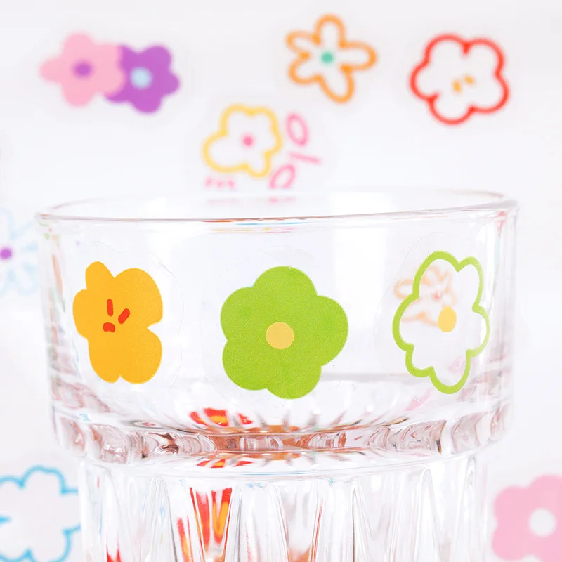 40 Pcs Send you a small flower series Decorative Stickers Scrapbooking ...