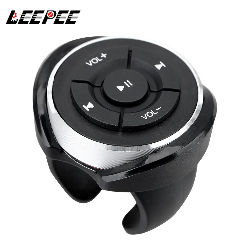 Car Steering Wheel Buttons Bluetooth Switch Wireless Remote Control For ...