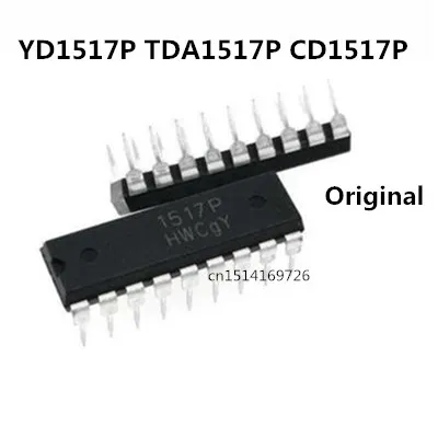 Original 2pcs/ YD1517P TDA1517P CD1517P DIP 18|Integrated Circuits ...