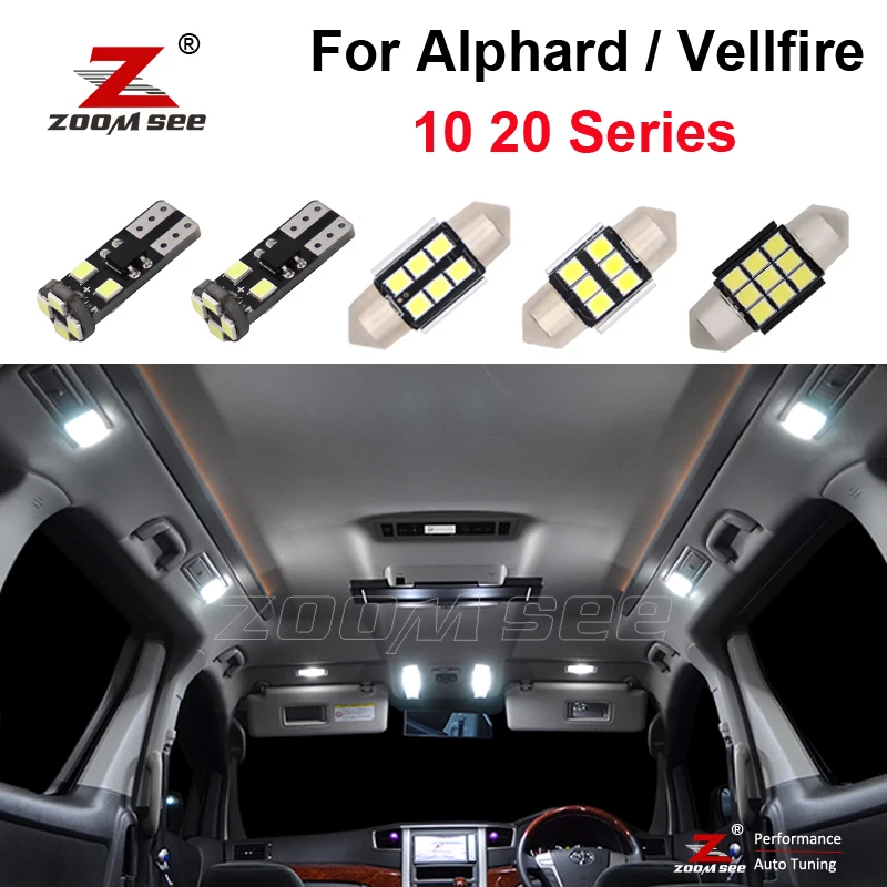 Perfect-White-Error-Free-LED-bulb-interior-dome-License-plate-light-kit ...
