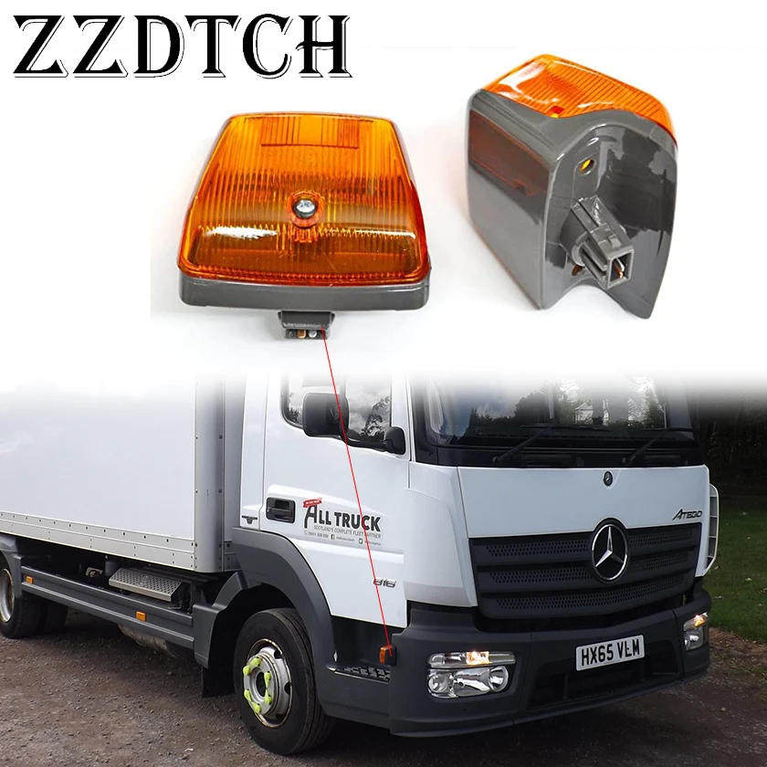 2-PCS-24V-Side-Marker-Lamp-for-benz-ATEGO-truck-side-lamp-9738200421 ...