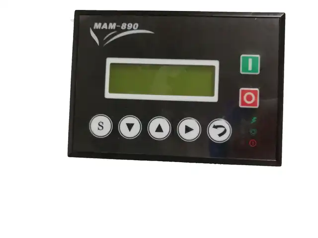 Air Compressor Parts MAM 890 PLC Controller Panel with Wiring Diagram 1-2m3