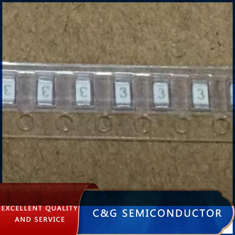 PCS SMD 1206 3A 3 50 Amp 63V 63VDC Fusível 3000MA|smd fuse|mp 33 m ...