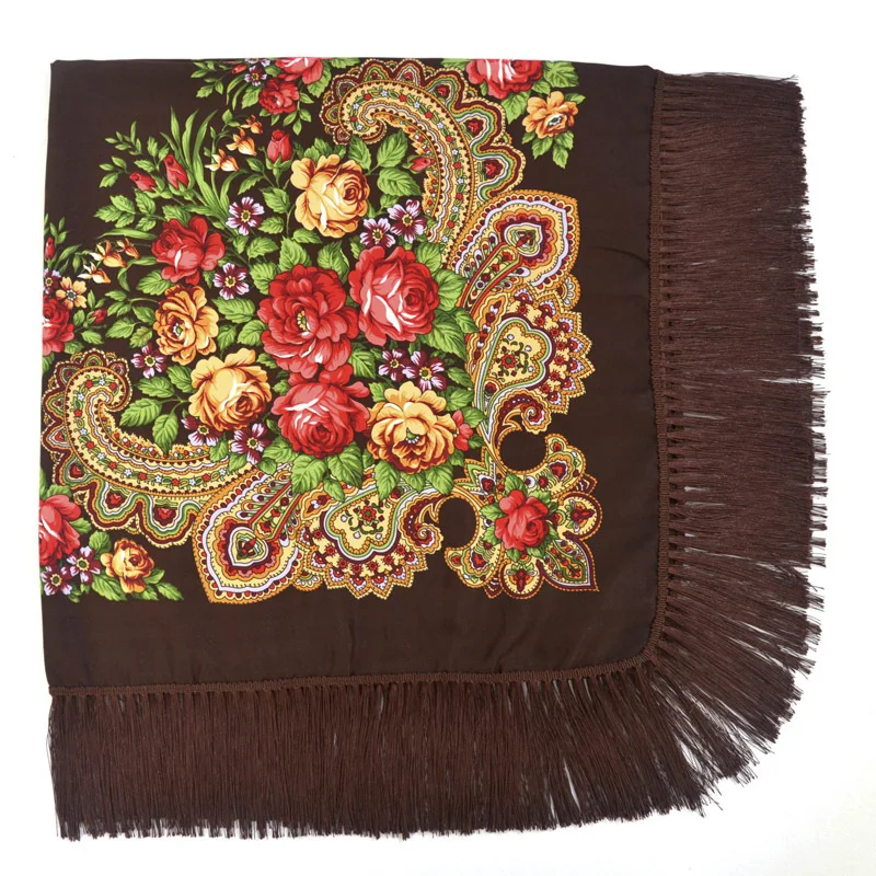 Russian Scarf Shawl Women Head Wrap Hijab Babushka | Khan El Khalili Bazzar