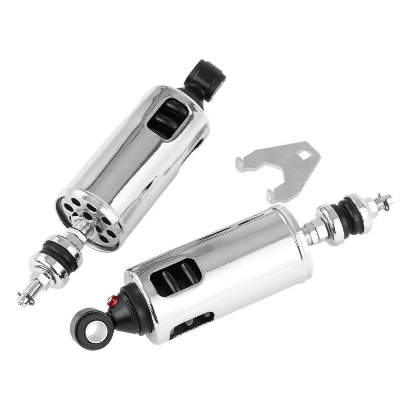 Motorcycle-Heavy-Duty-Rear-Shocks-Progressive-Suspension-For-Harley ...