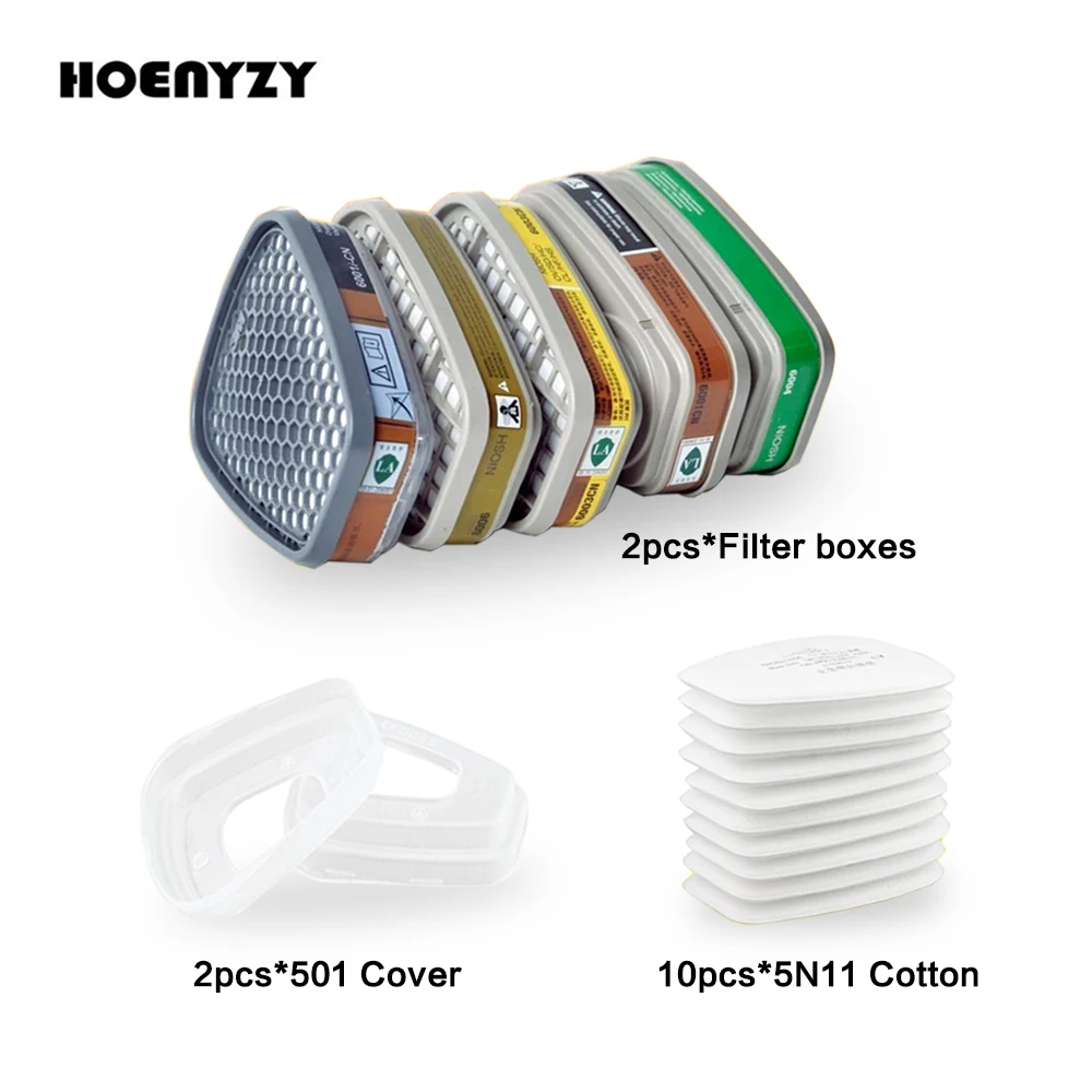 6001-6002-6004-Filtering-Cartridge-5N11-Cotton-Filter-Set-For-6200-7502 ...