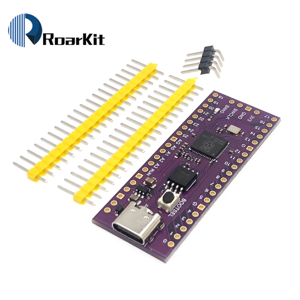 Raspberry Pi Pico tipo c USB Dual core Cortex M0 +, microcontrolador de ...